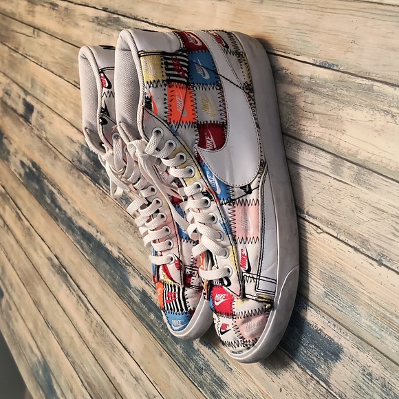 Nike | Shoes | Nike Blazer Mid Patchwork 29 Mens Shoes 115 | Poshmark